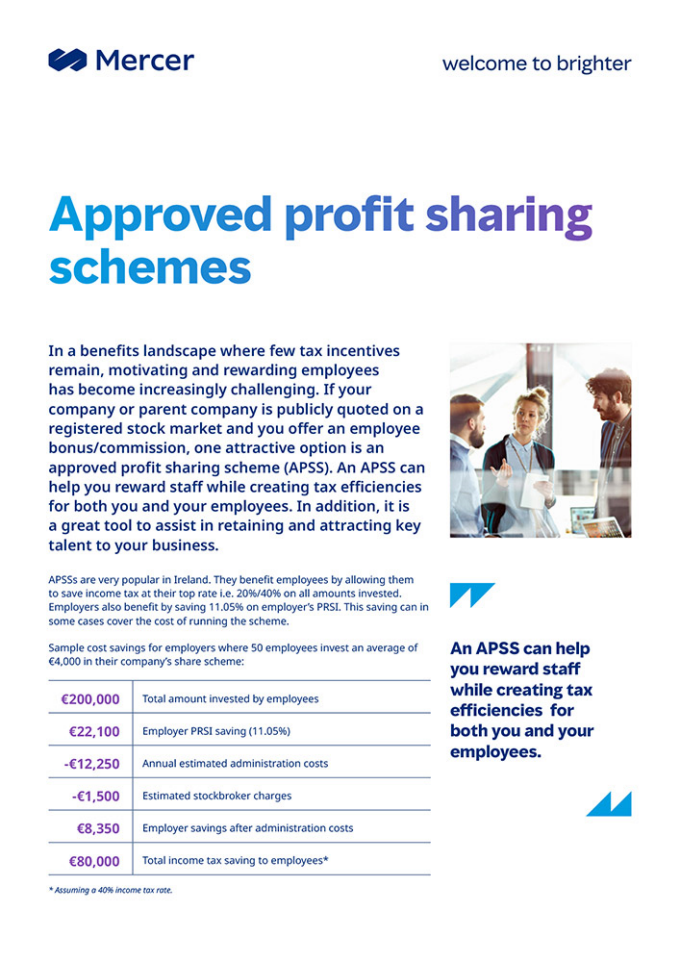 Approved profit sharing schemes: APSS Solutions