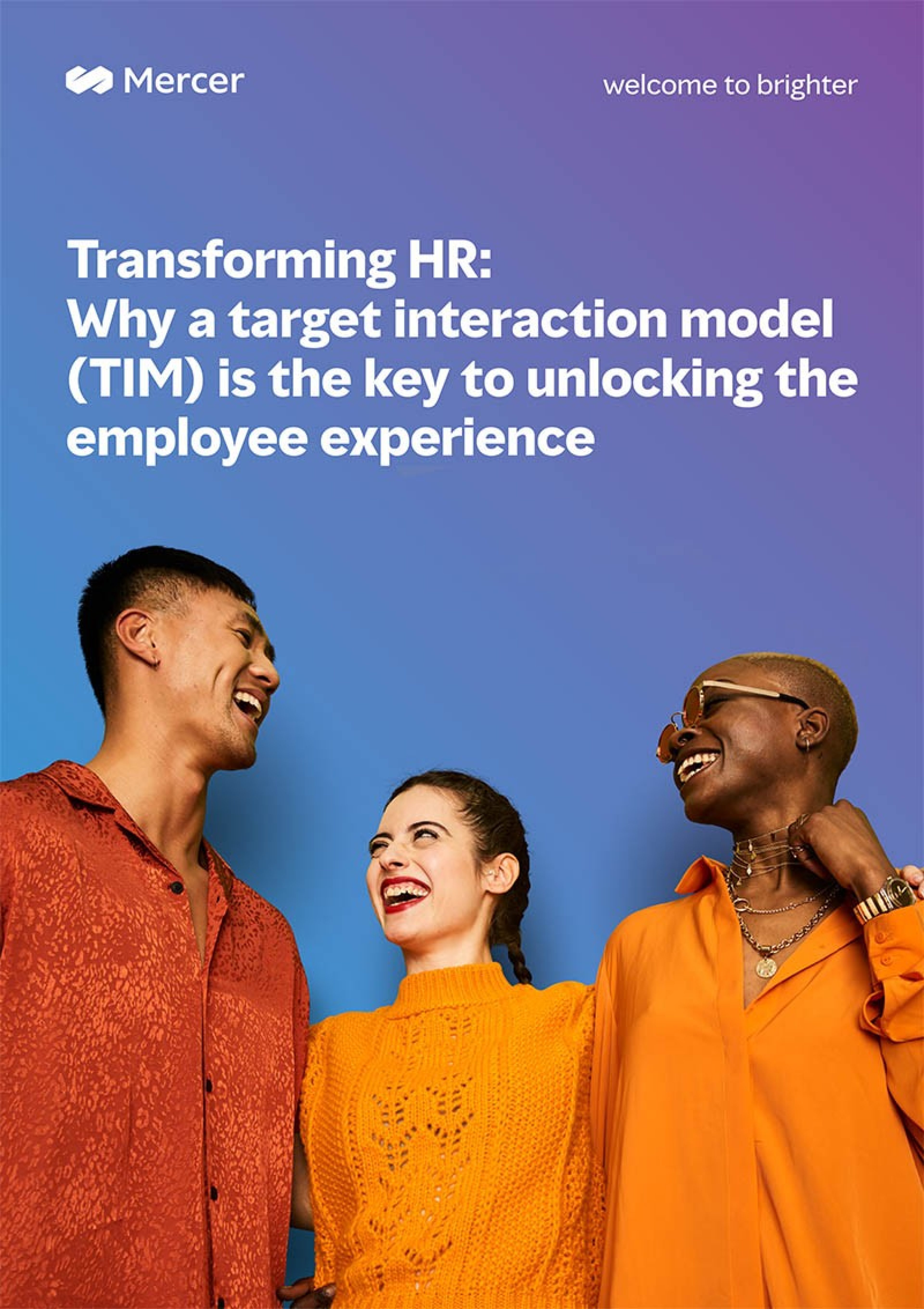 HR operating model design