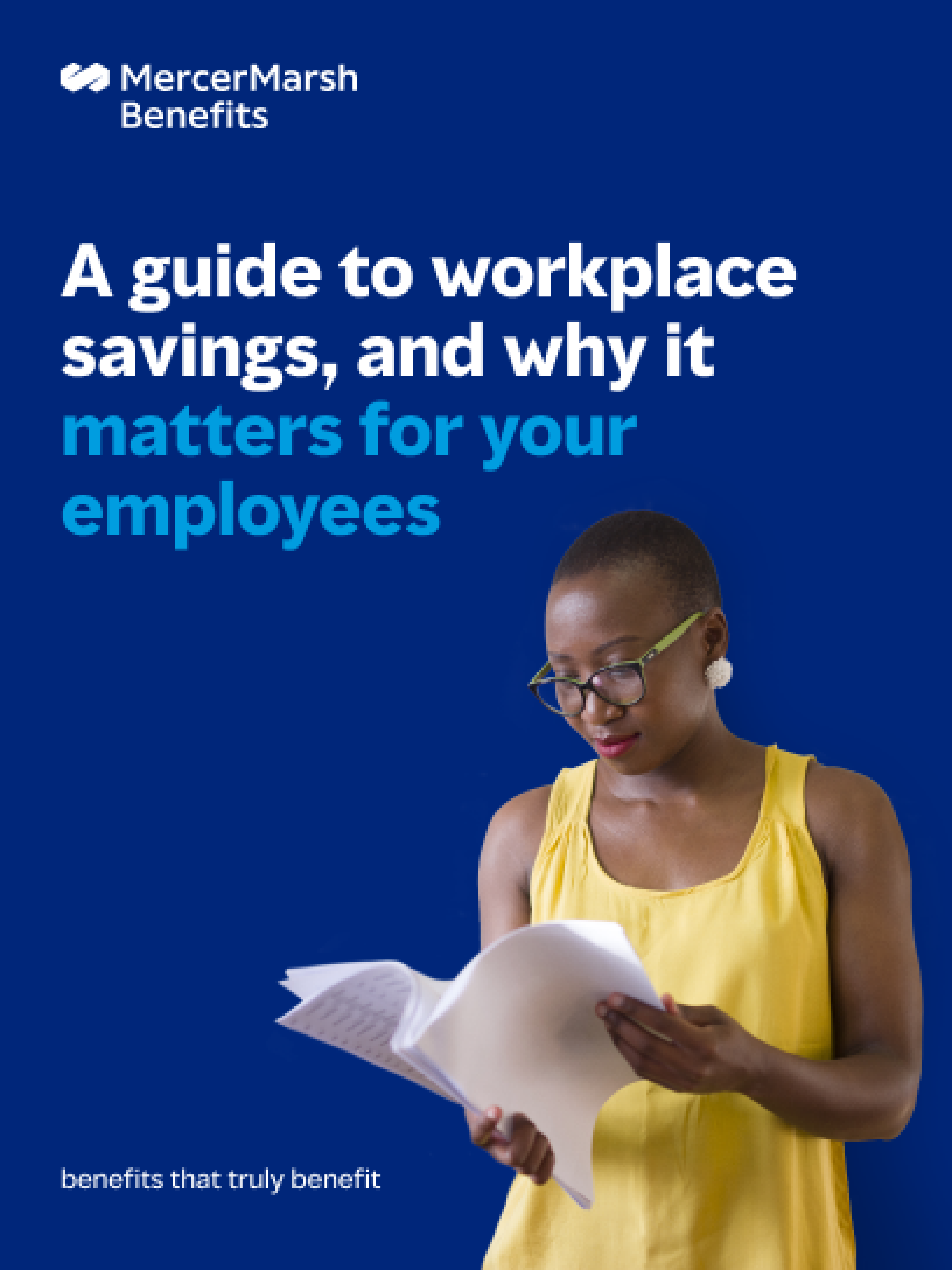Workplace savings and pensions