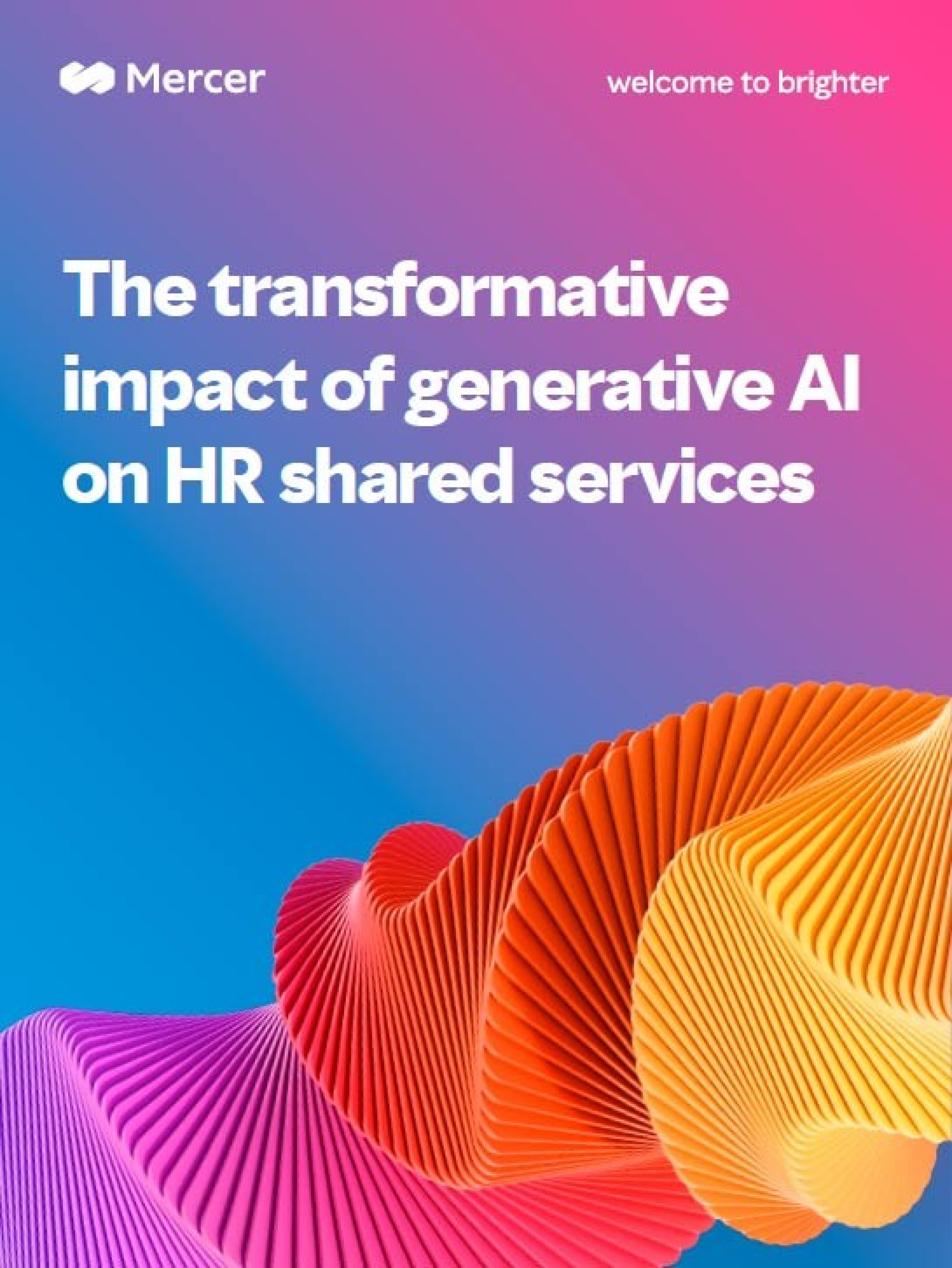The Transformative Impact Of Generative Ai On Hr Shared Services