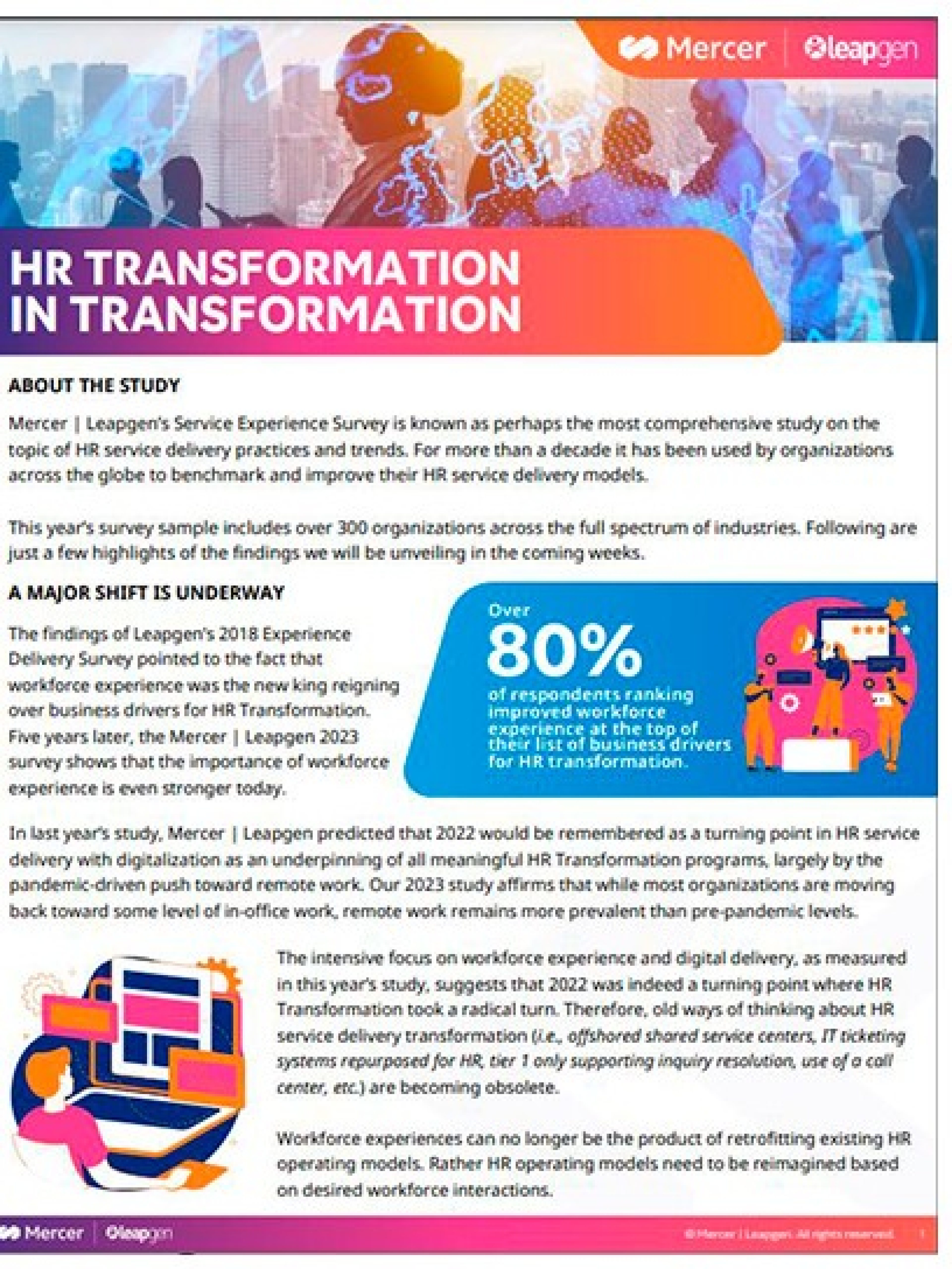 HR Service Delivery Study: Executive summary for HR function and HR ...
