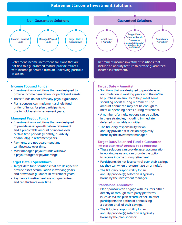 Retirement Income for US DC Plans: Point of View